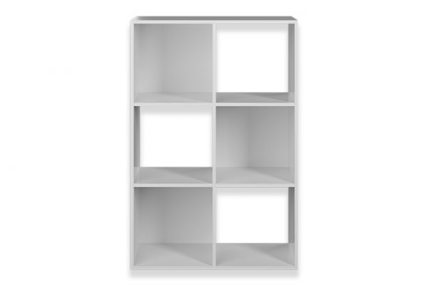 Clever Cube Compact 2 x 3 White – Flexi Storage