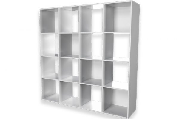 Clever Cube Compact 4 x 4 White – Flexi Storage