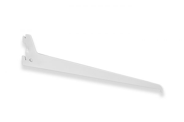 Home Solutions Single Slot Bracket White 300mm – Flexi Storage