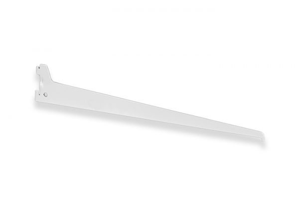 Home Solutions Single Slot Bracket White 400mm – Flexi Storage
