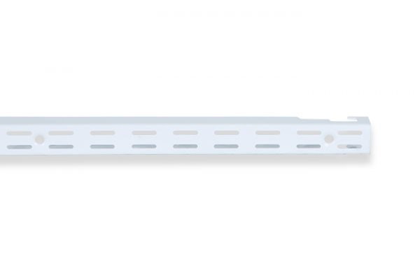Home Solutions Double Slot Wall Strip White 762mm – Flexi Storage