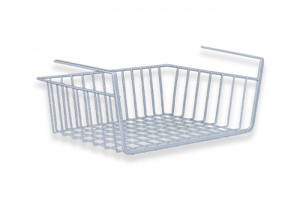 Wire Undershelf Basket White – Flexi Storage