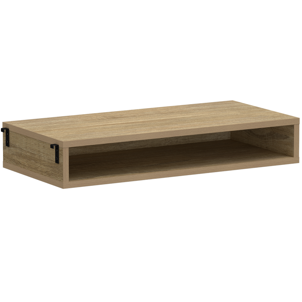 Silhouette Small 2 Door Cabinet Oak - Flexi Storage
